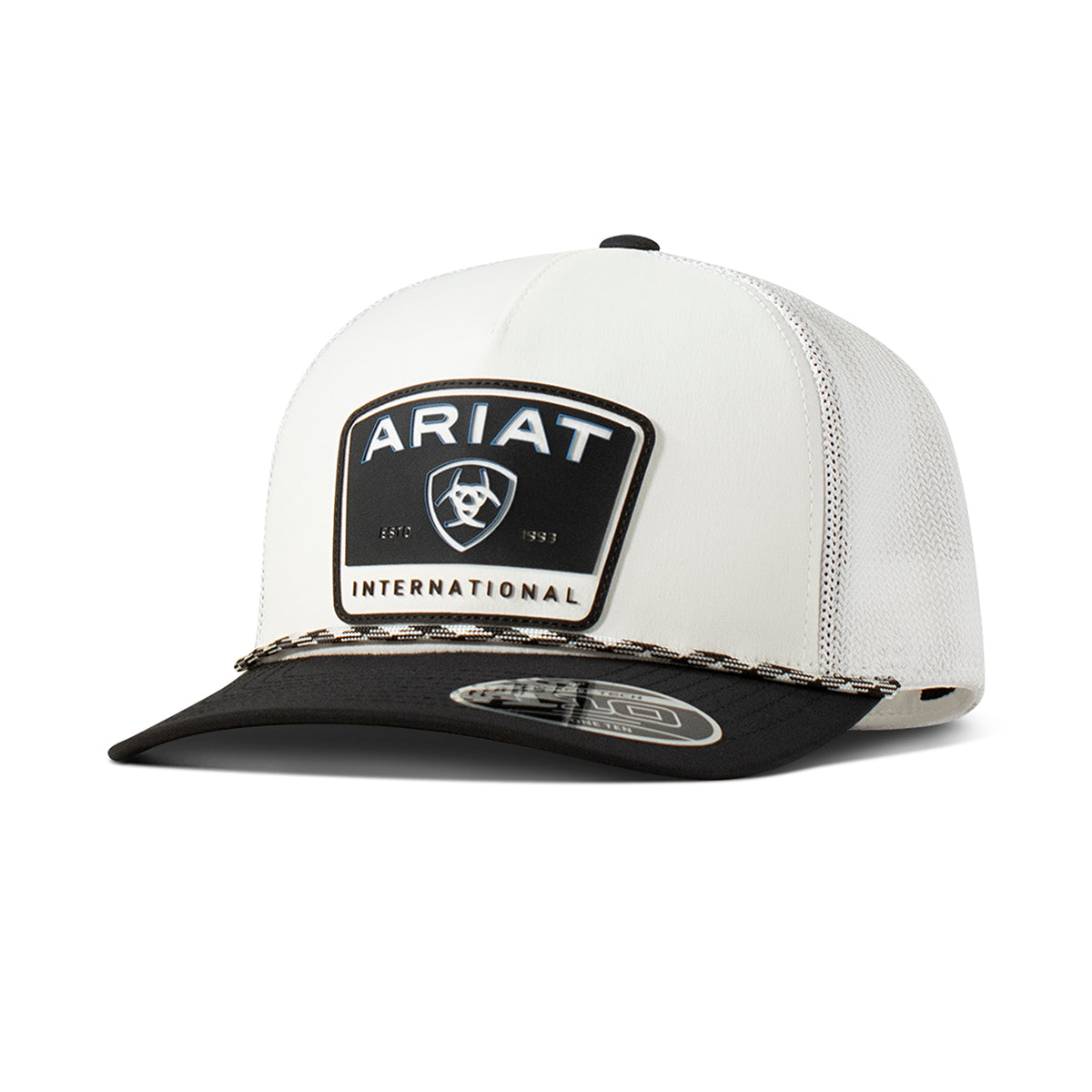 Men's International Mesh White Snap Back Cap – Ariat New Zealand