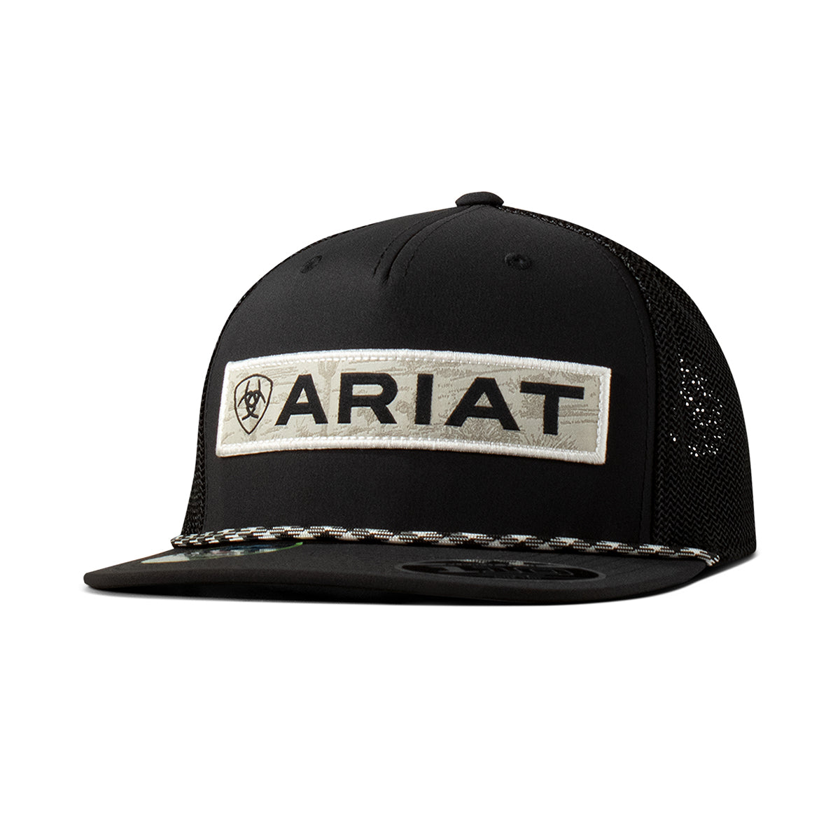 Men's Desert Patch Mesh Black Snap Back Cap – Ariat New Zealand