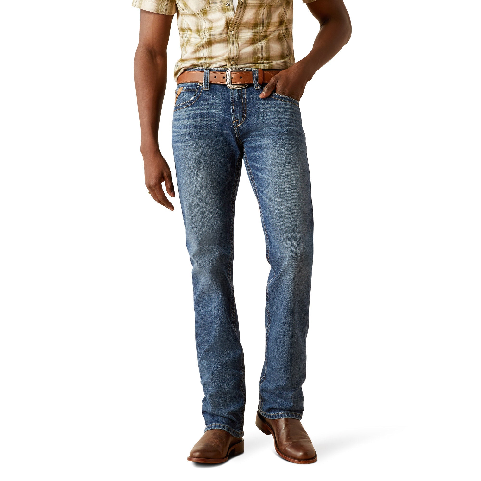 Ariat Men's M7 Slim Travis Straight Leg Jeans - Heath – Ariat New Zealand